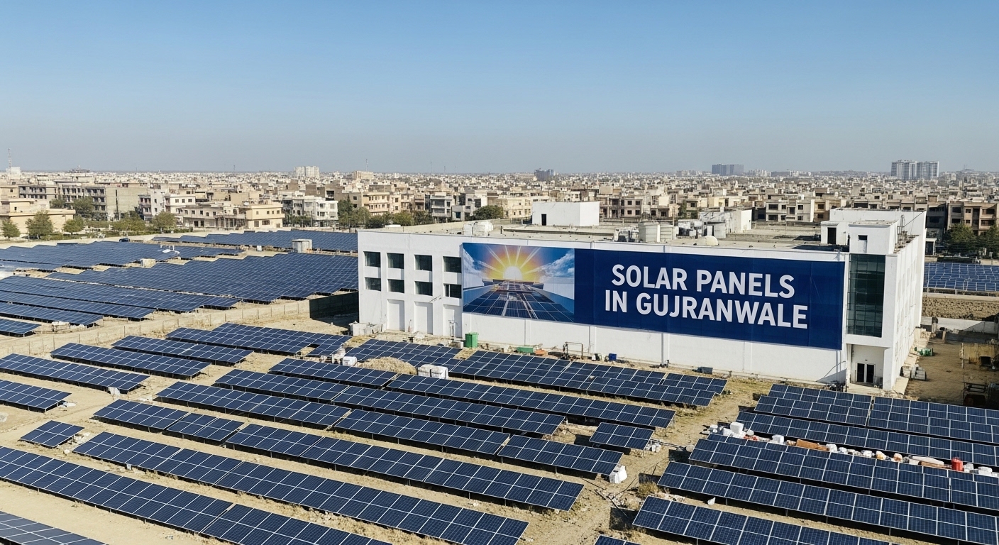 Solar Panels in Gujranwala – Prices & Installation